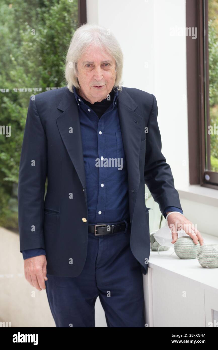 Enrico Vanzina during the Photocall of the Italian film "Lockdown all ...