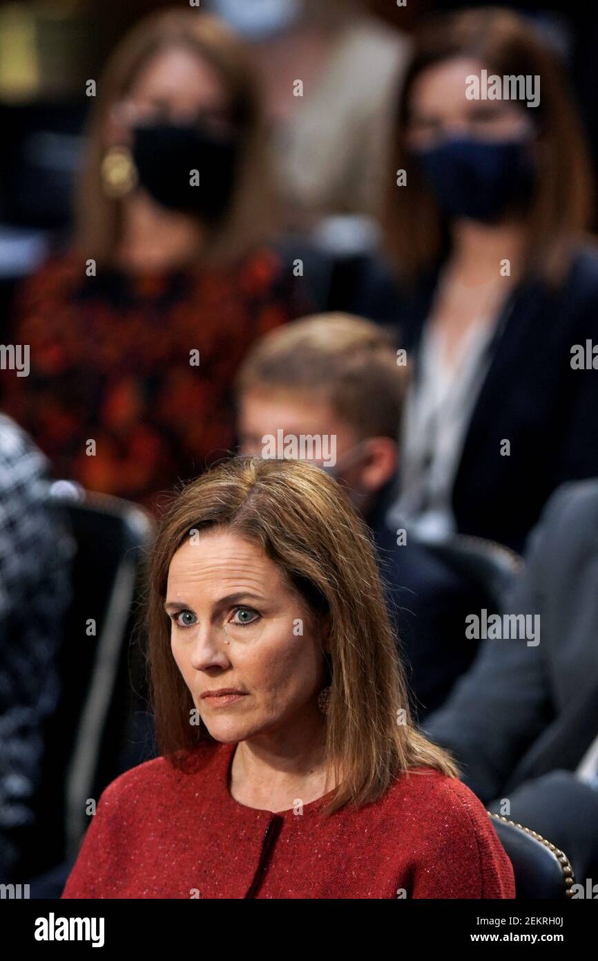 President Donald Trump’s Supreme Court nominee Judge Amy Coney Barrett ...