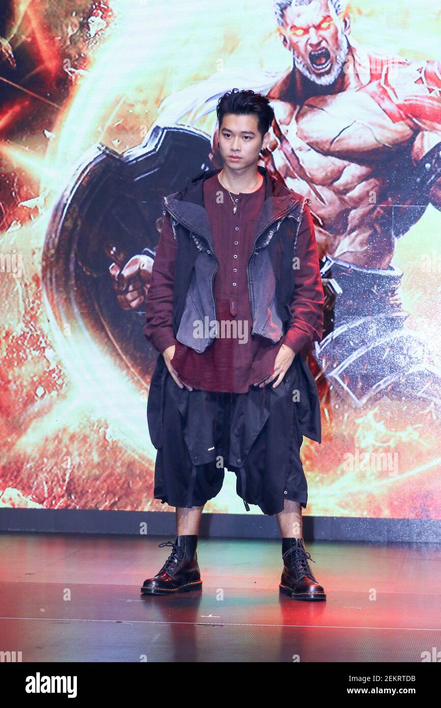 OSN promotes for a mobile game in Taipei,Taiwan,China on October 13 ...