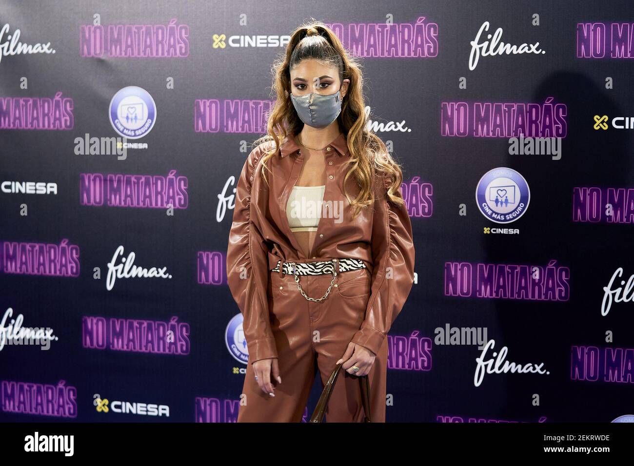 Sara Fructuoso attends the 'No Mataras' Film Premiere at Proyecciones ...