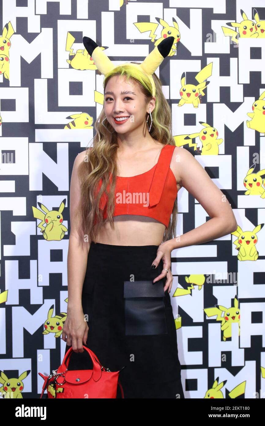Chinese singer and actress Emma Wu attends Longchamp x Pokemon Design ...