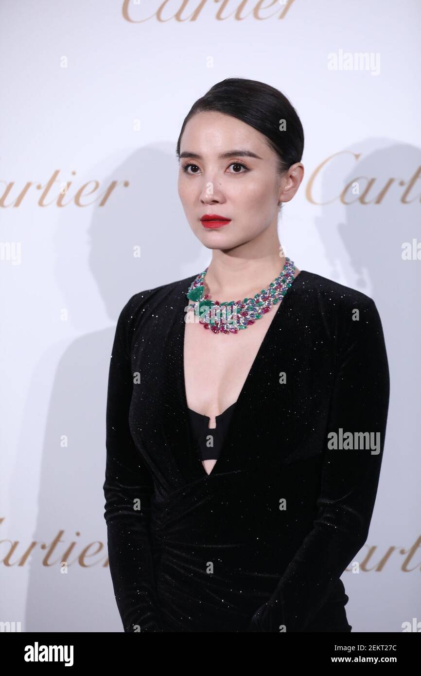 Chinese actress and singer Song Jia attends Cartier commercial event in ...