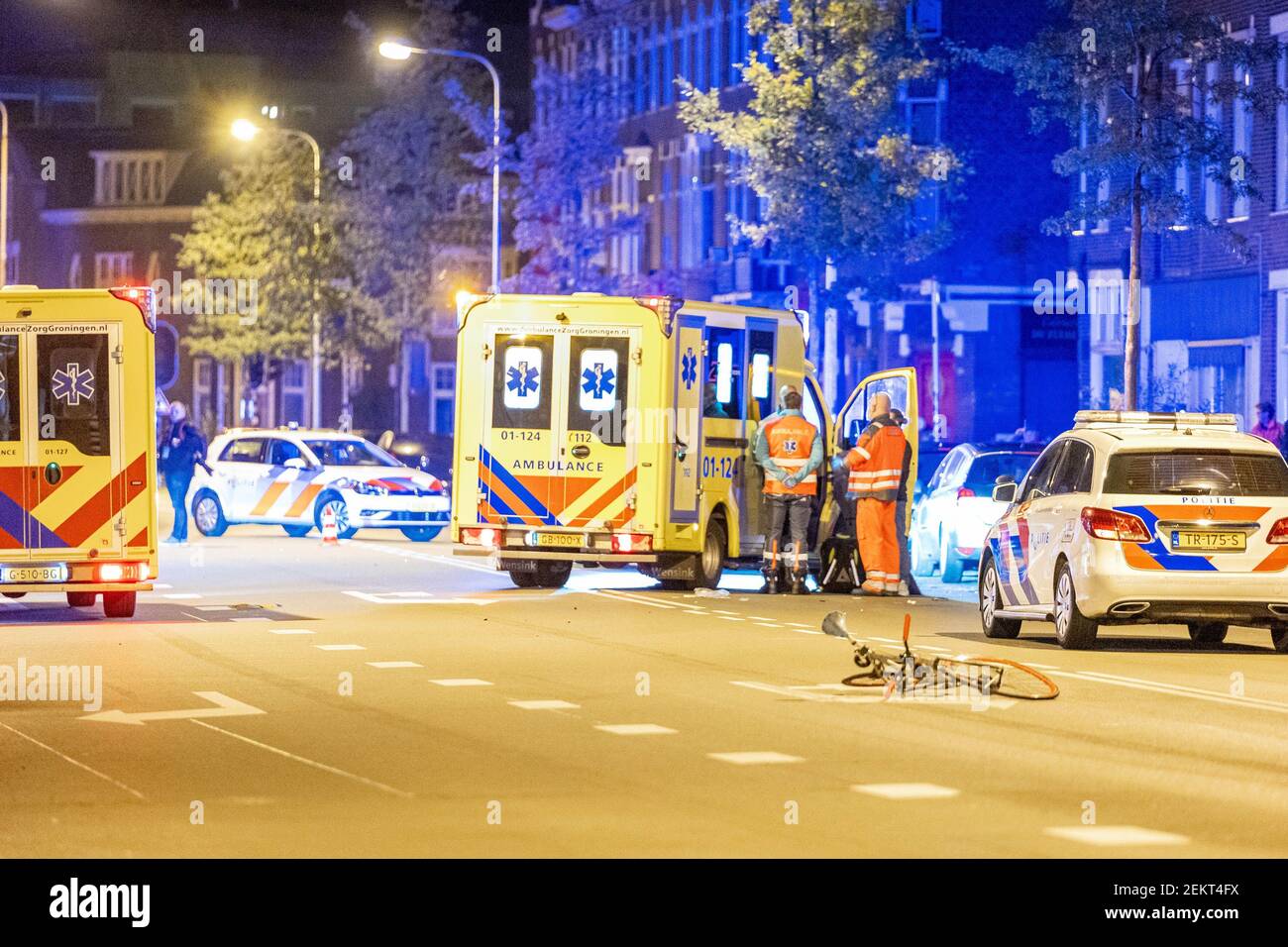 GRONINGEN â€“ 17-10-2020. In the night from Friday to Saturday, a 23 ...