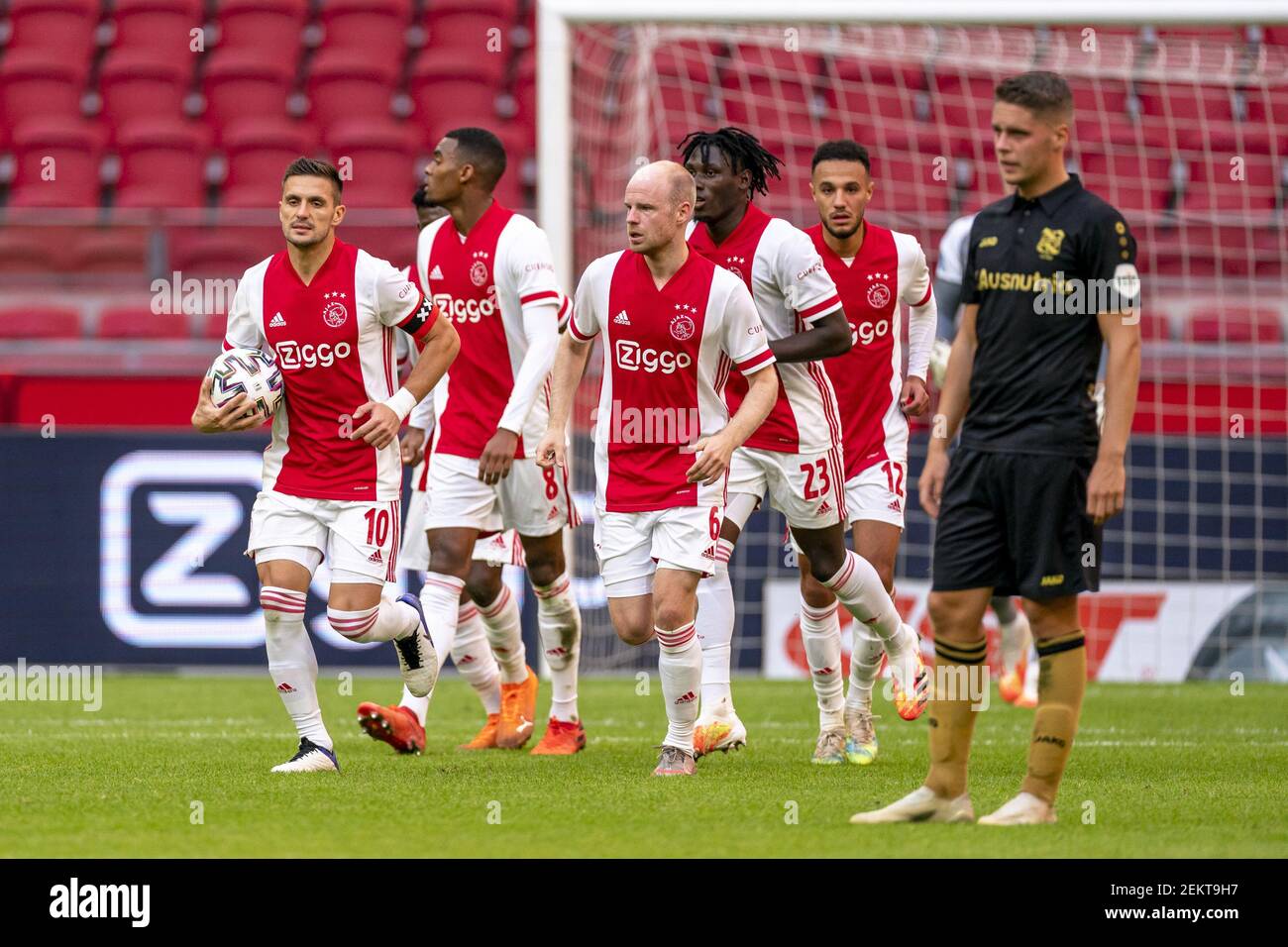AMSTERDAM, Netherlands, 18-10-2020, football, Johan Cruijff ArenA ...