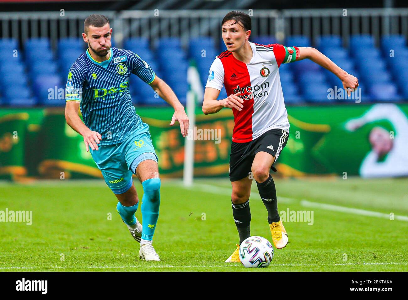 ROTTERDAM, 18-10-2020, Stadium De Kuip, Dutch eredivisie football ...