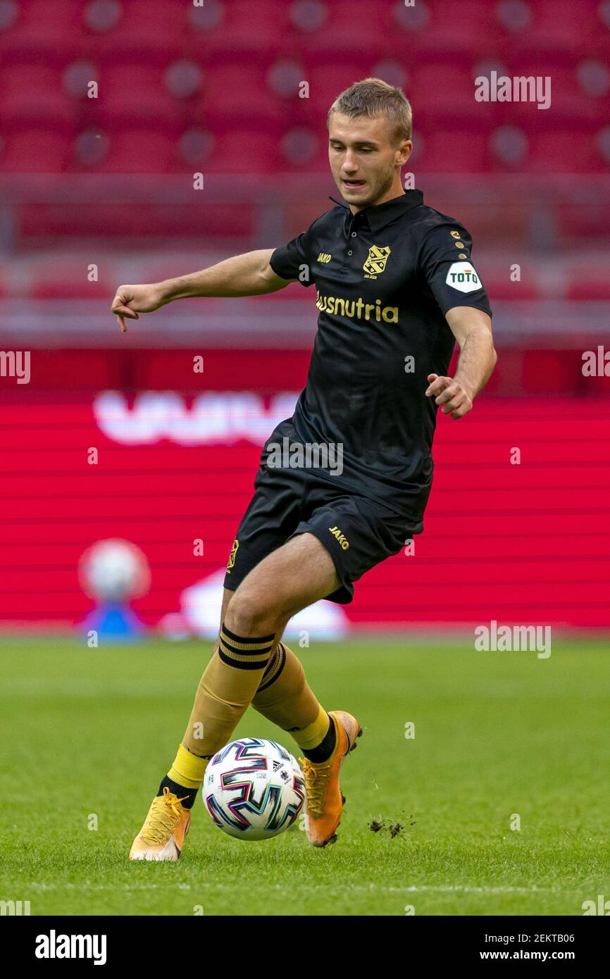 AMSTERDAM, Netherlands, 18-10-2020, football, Johan Cruijff ArenA ...