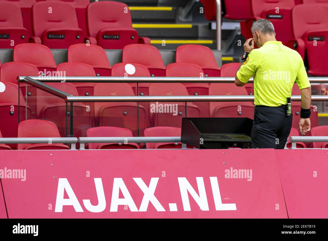 AMSTERDAM, Netherlands, 18-10-2020, football, Johan Cruijff ArenA ...