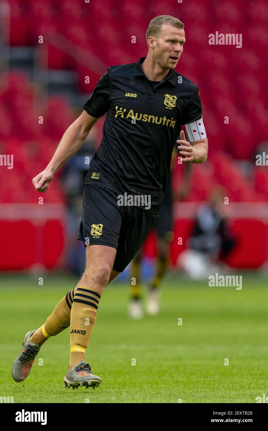 AMSTERDAM, Netherlands, 18-10-2020, football, Johan Cruijff ArenA ...