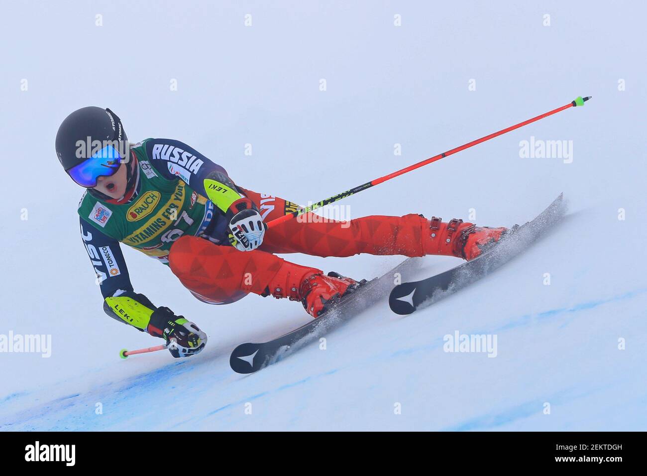 SOELDEN, AUSTRIA. OCTOBER 17 2020: 1st Women's Giant Slalom as part of ...