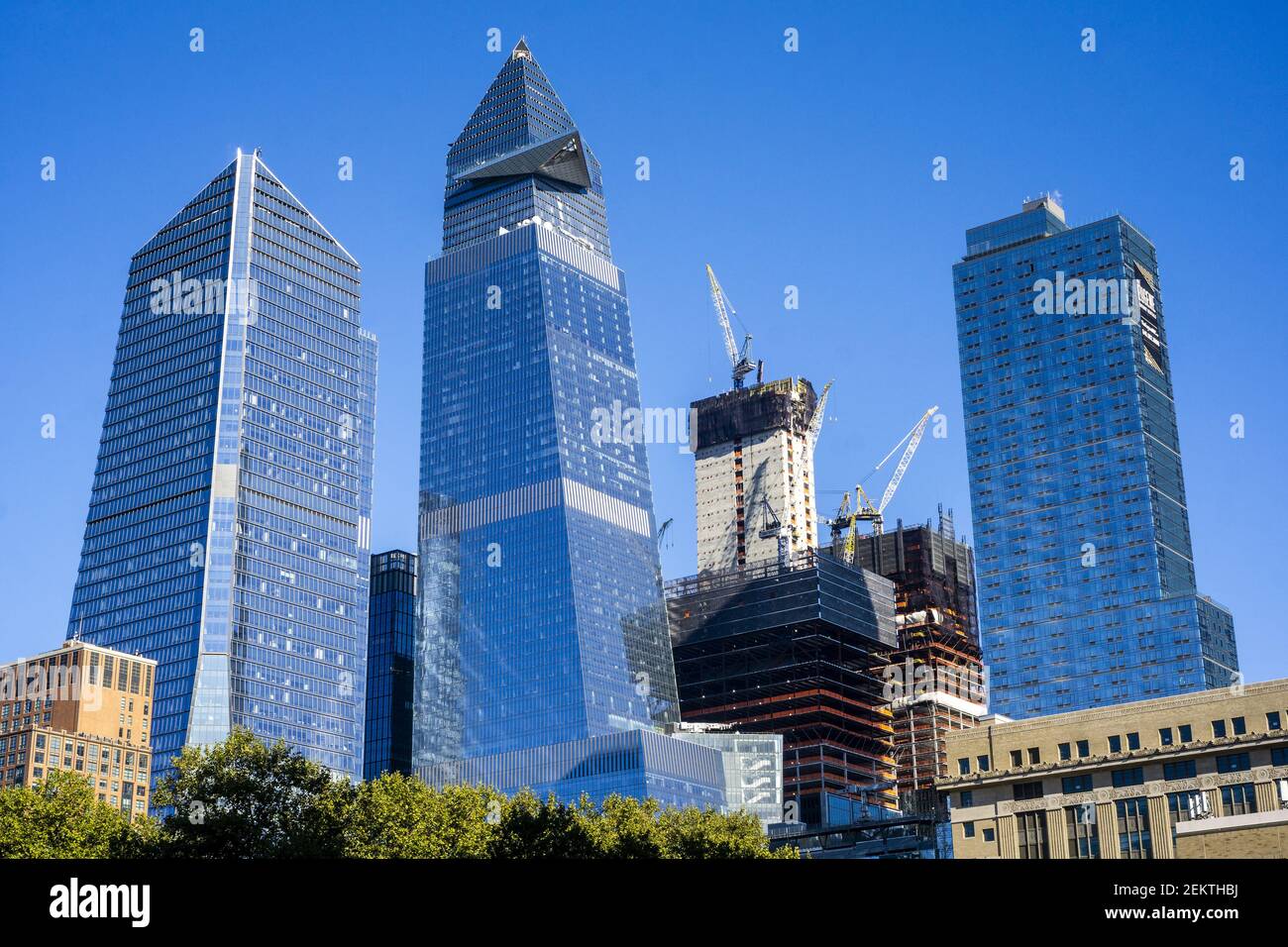 Development in and around Hudson Yards in New York on Saturday, October ...