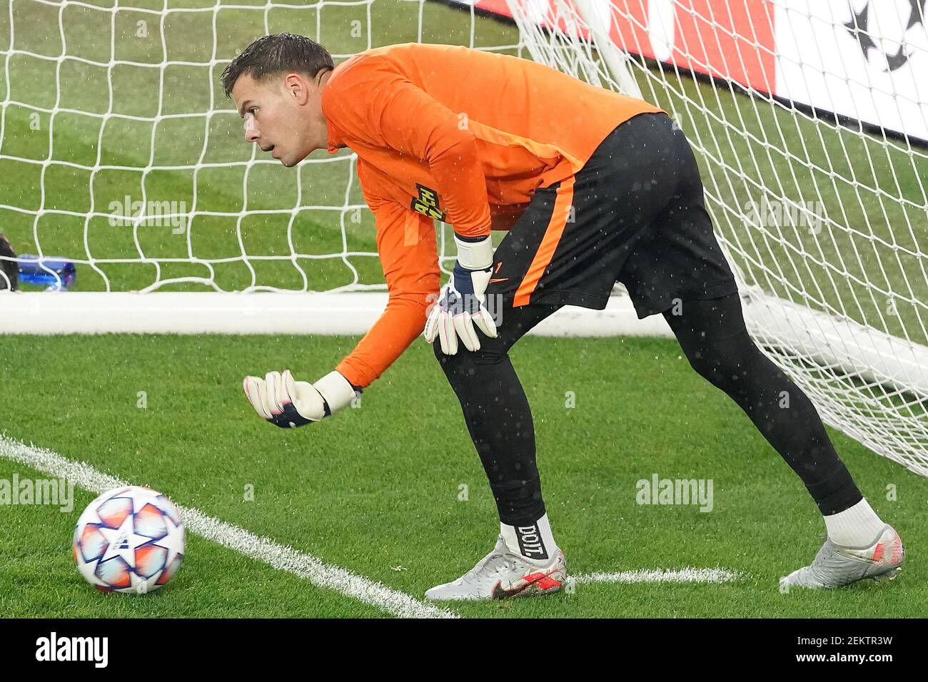 FC Shakhtar Donetsk's Oleksii Shevchenko during training session. October 16,2017.(Photo by ...