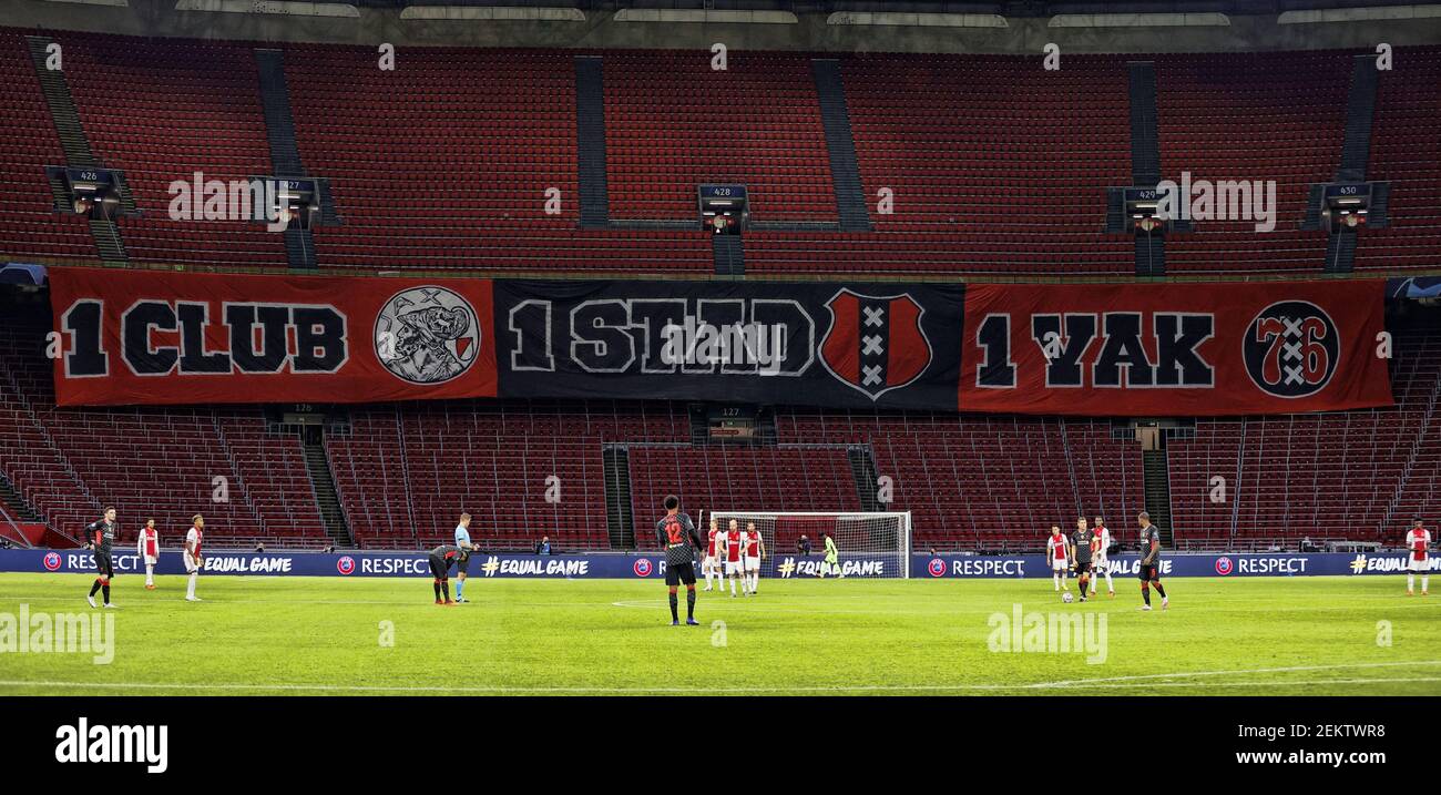 AMSTERDAM, 21-10-2020 , JohanCruyff Arena, Champions League Football ...