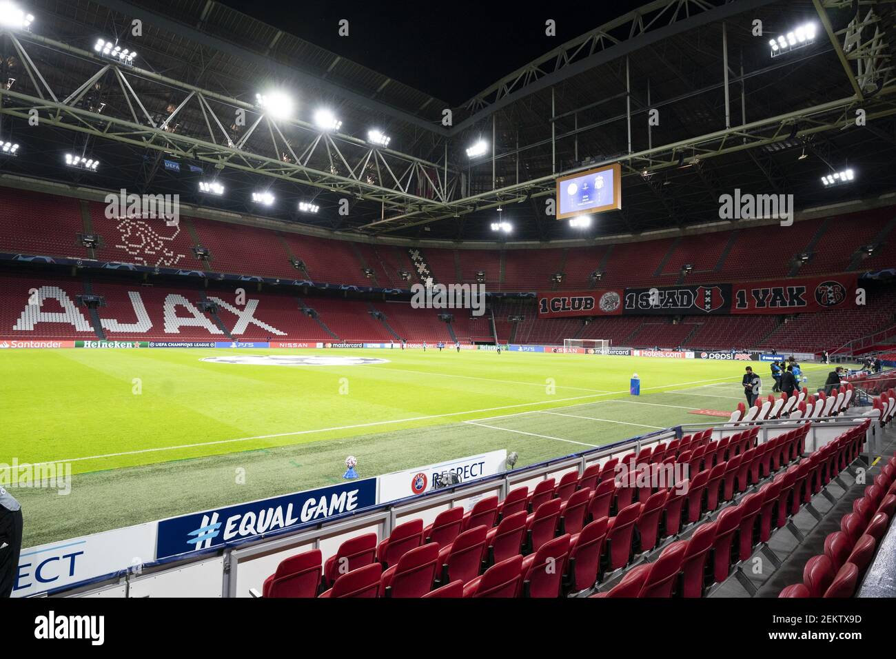 AMSTERDAM, 21-10-2020 , JohanCruyff Arena, Champions League Football ...