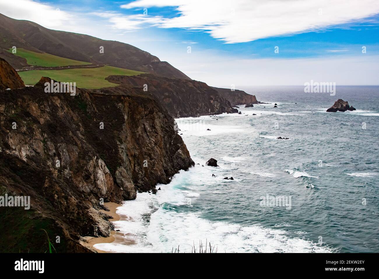 Highway one shoreline hi-res stock photography and images - Alamy