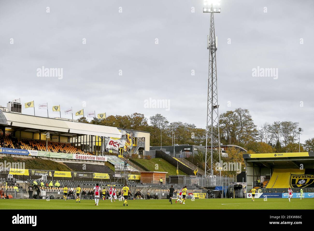 VENLO, 24-10-2020 , Stadion de Koel, Stadium of VVV Venlo, Dutch ...