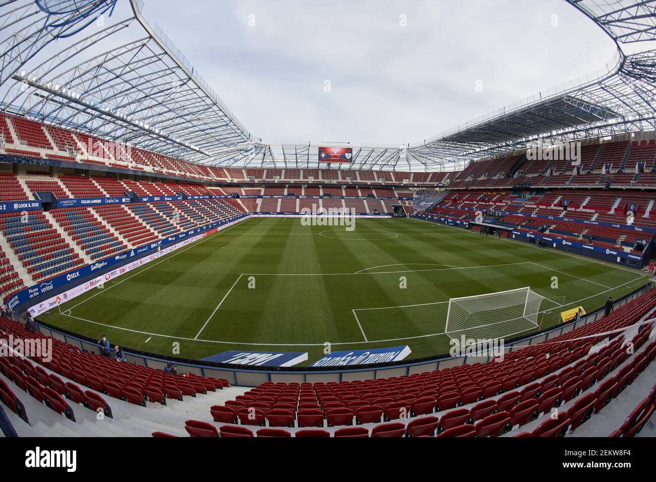 General view of the Sadar Stadium. (Final score: CA Osasuna 1-0 ATLETIC ...