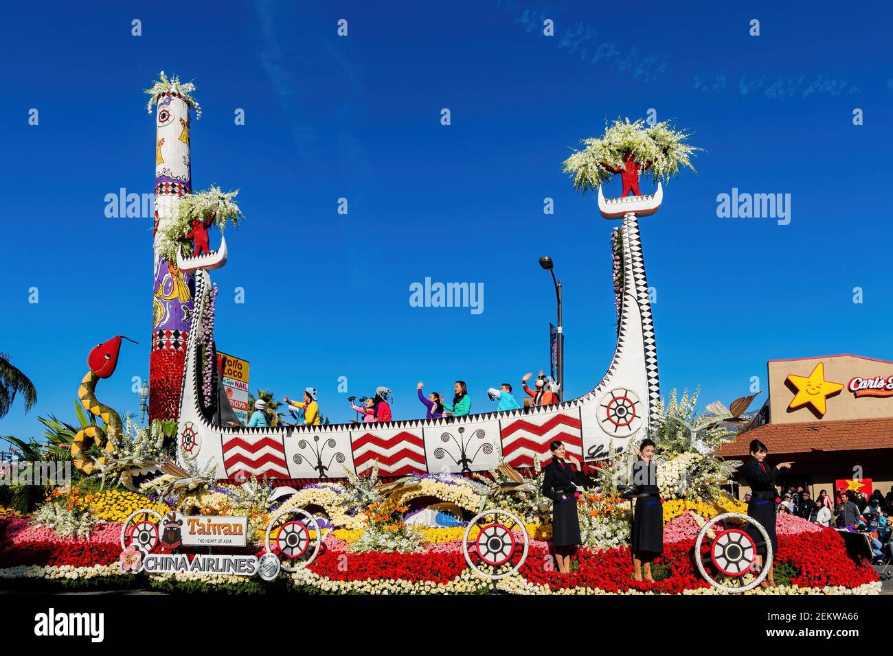 Rose parade float china airlines hi-res stock photography and images ...