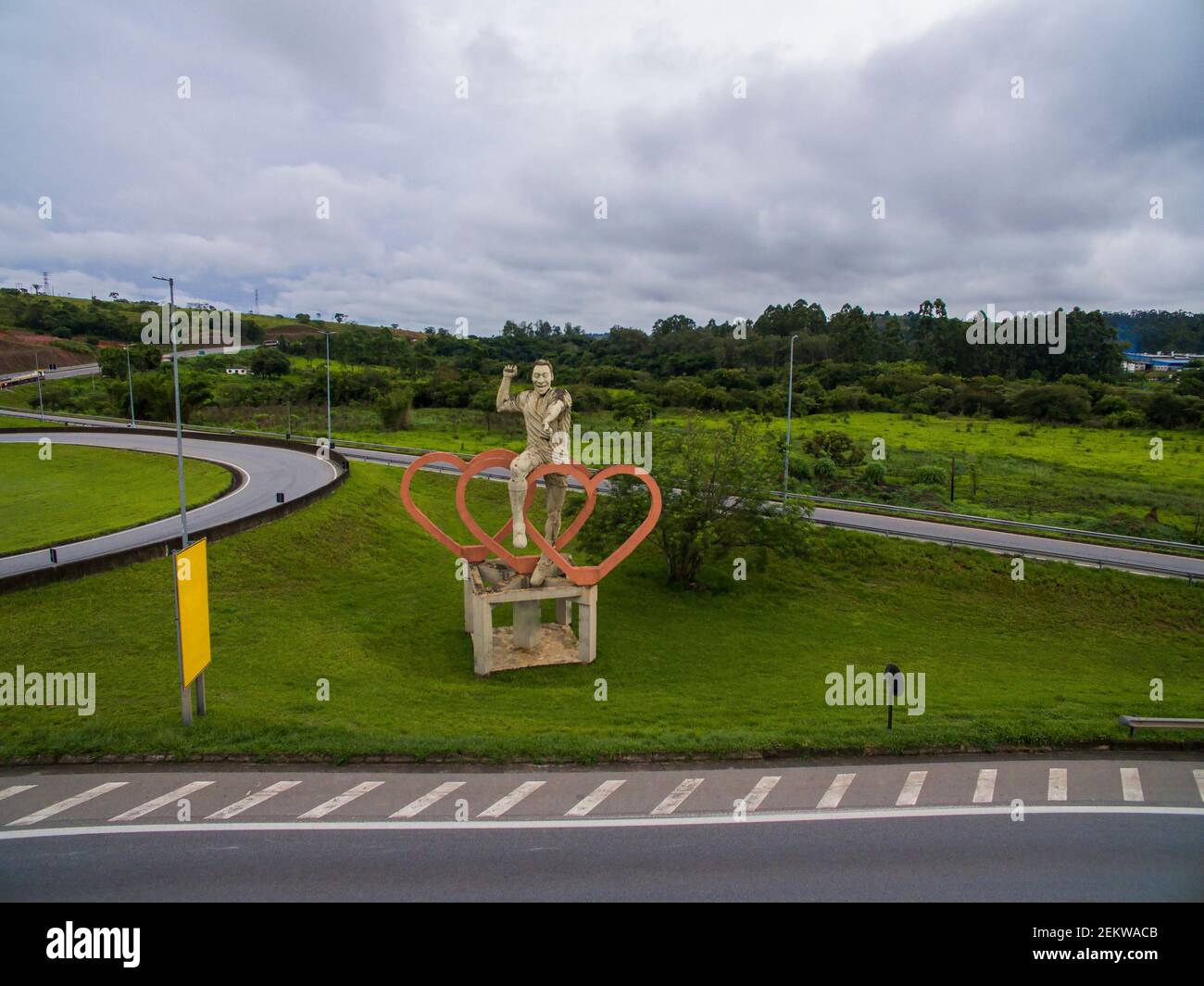 Pele statue hi-res stock photography and images - Alamy