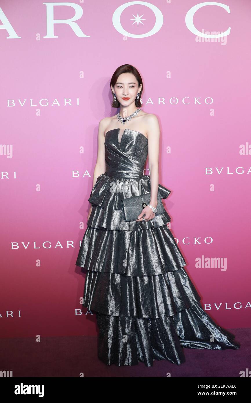 Chinese actress and dancer Wang Likun or Claudia Wang attends the ...