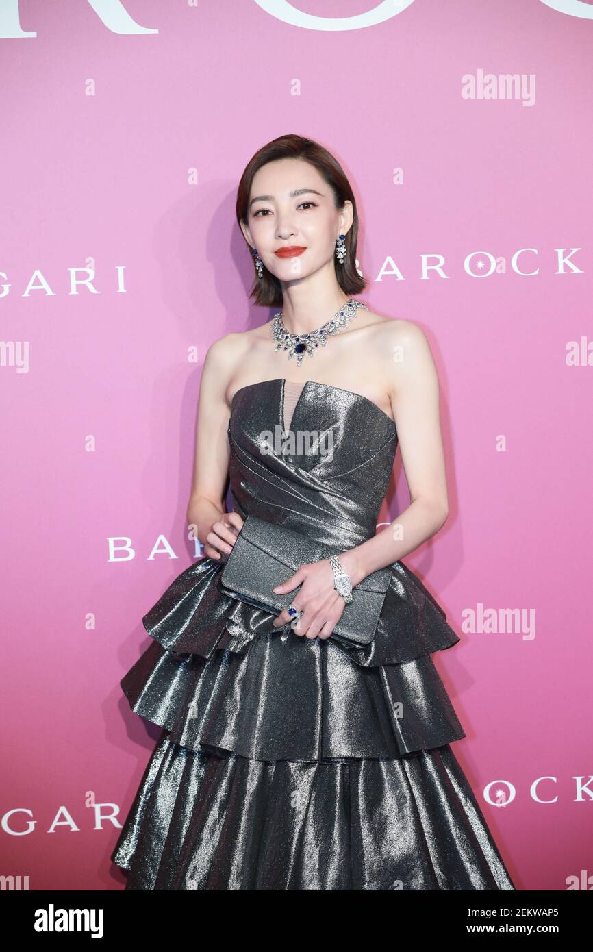 Chinese actress and dancer Wang Likun or Claudia Wang attends the ...