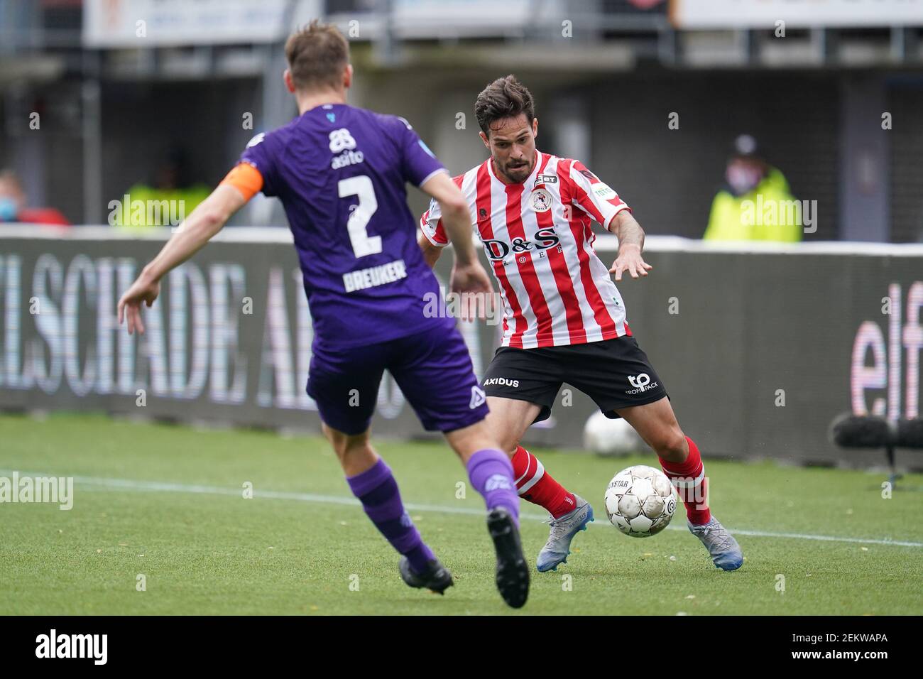 ROTTERDAM - 25-10-2020, Stdium het Kasteel, Dutch Eredivisie football ...
