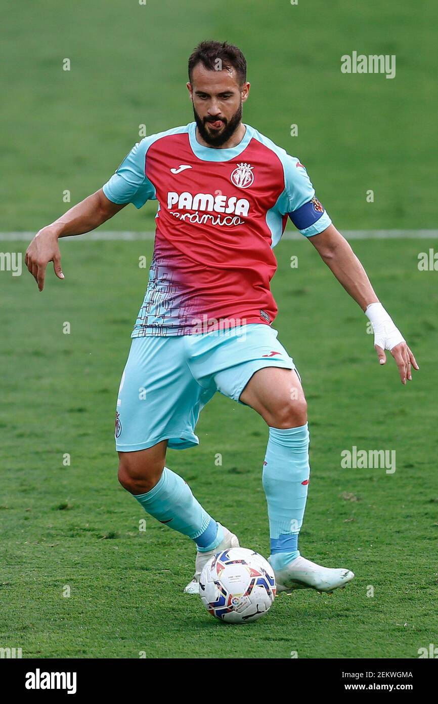 Mario Gaspar of Villarreal CF during the La Liga match between Cadiz CF ...
