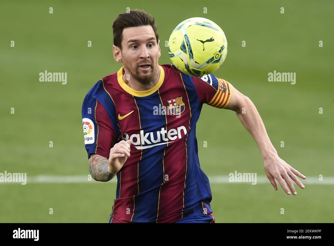 Lionel Messi of FC Barcelona during the La Liga match between FC ...