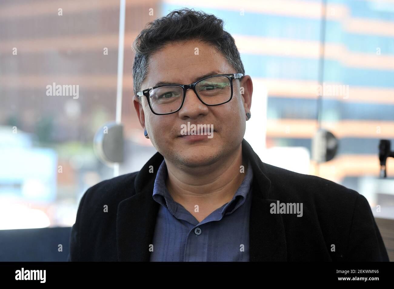 MEXICO CITY, MEXICO - OCTOBER 26: Producer Braulio Lopez poses for ...