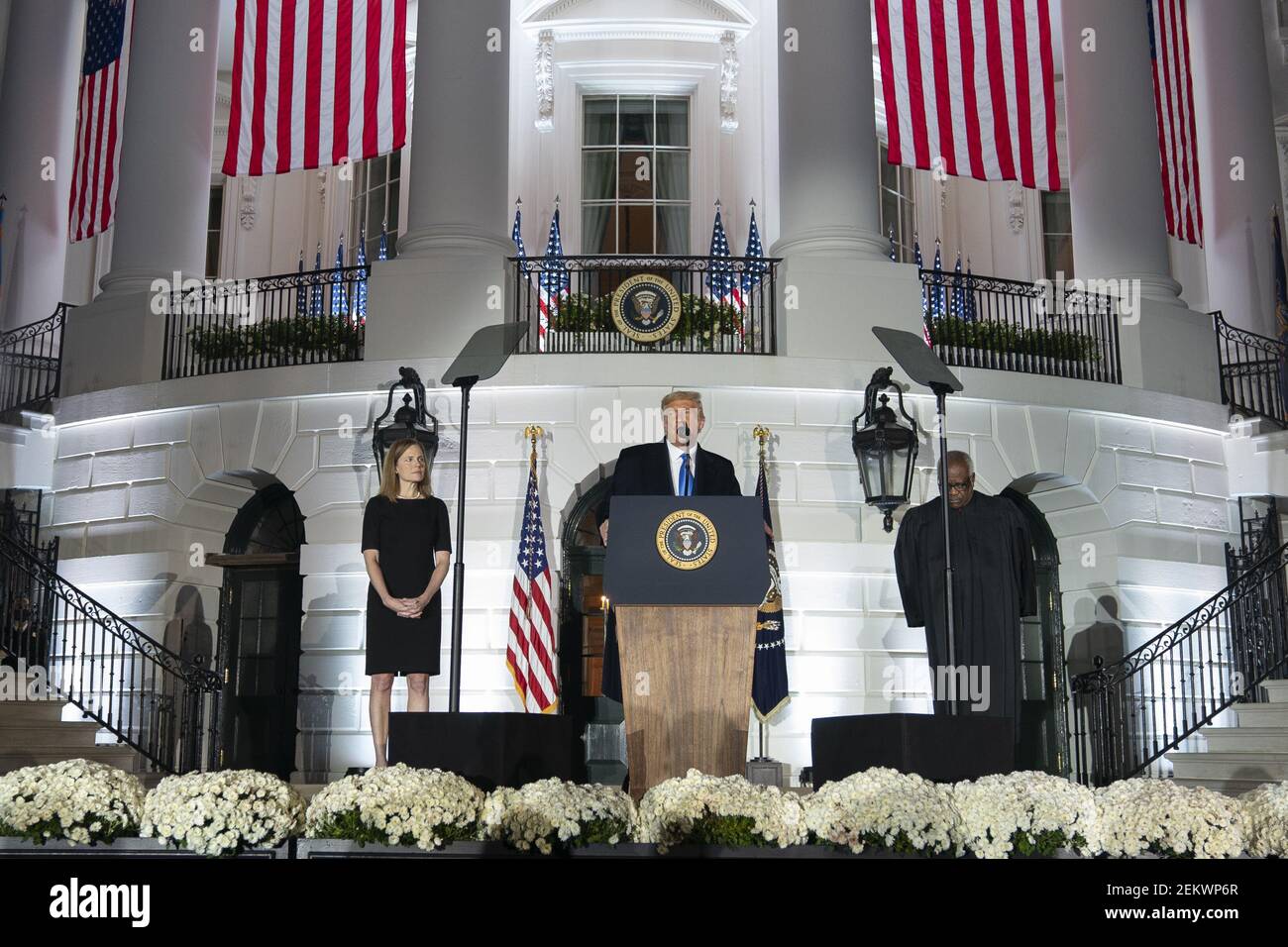 United States President Donald J. Trump speaks during the the ...