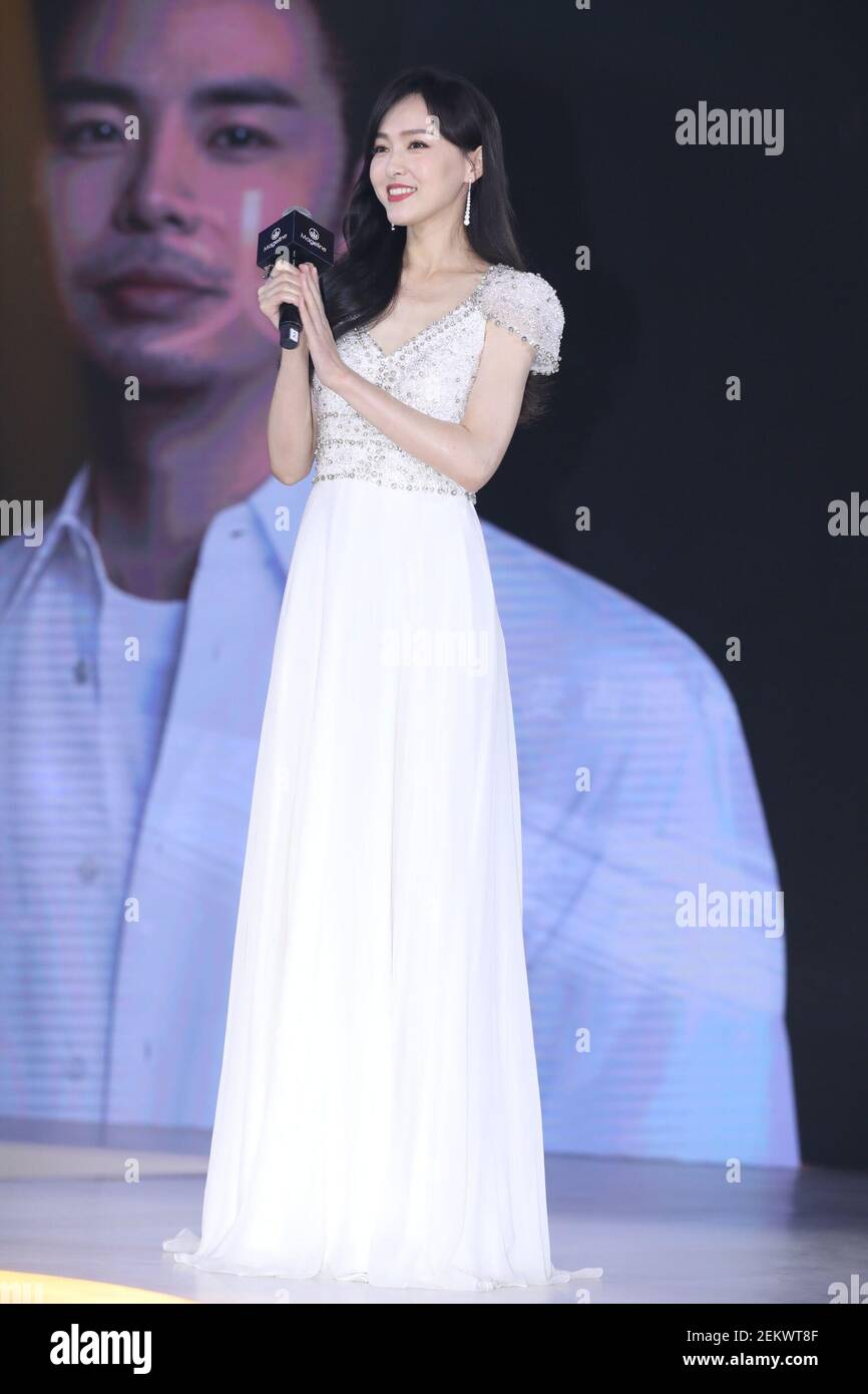 Chinese actress and singer Tiffany Tang Yan attends an activity in ...