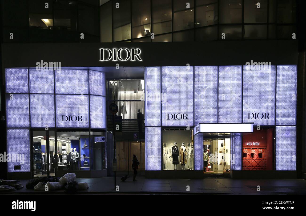 Dior store front is seen in Mid-Town New York. (Photo by John Lamparski / SOPA Images/Sipa USA ...