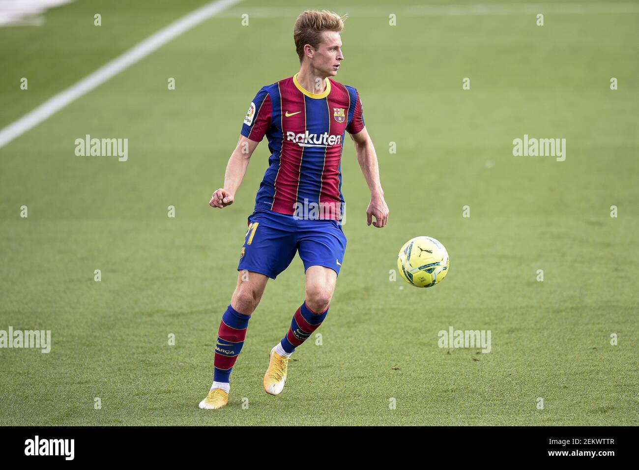 Frenkie de Jong of FC Barcelona during the La Liga match between FC ...