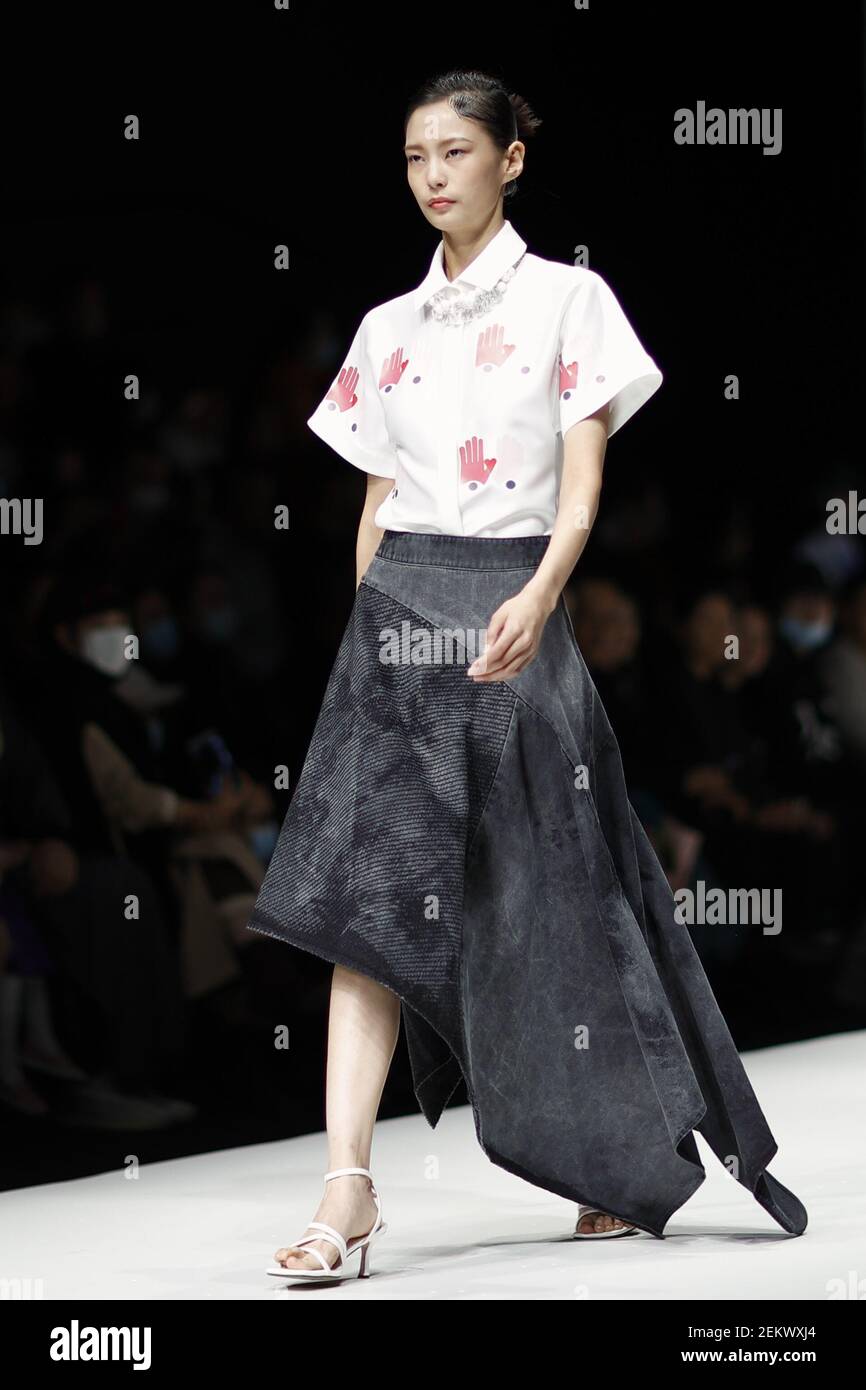 The Dejin fashion show was held at 751DÂ¡Â¤PARK in Beijing, China on ...