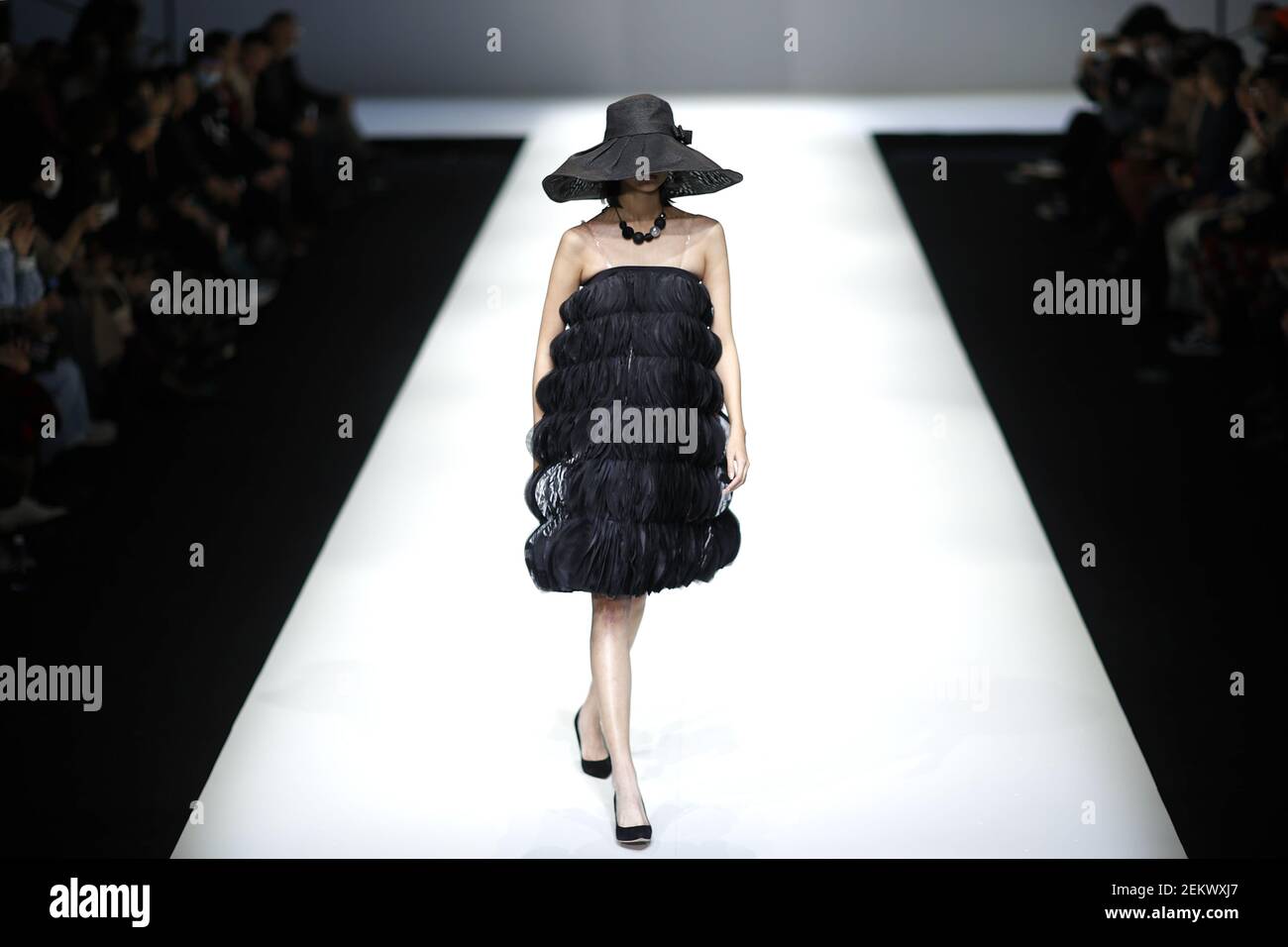 The Dejin fashion show was held at 751DÂ¡Â¤PARK in Beijing, China on ...