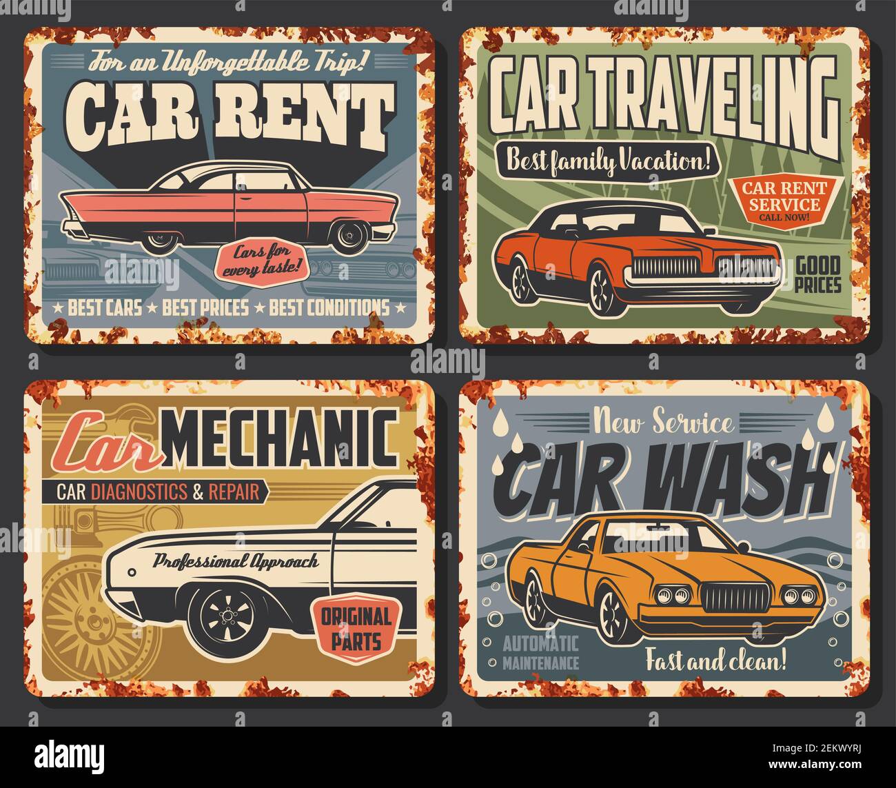 Vintage truck posters hi-res stock photography and images - Alamy