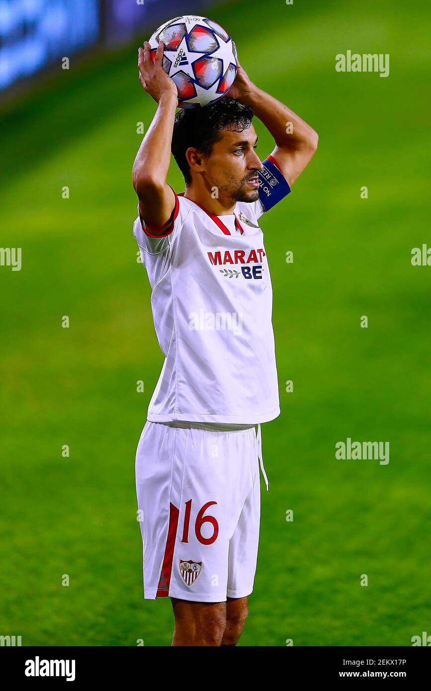 Jesus Navas of Sevilla FC during the Champions League match, Group E ...
