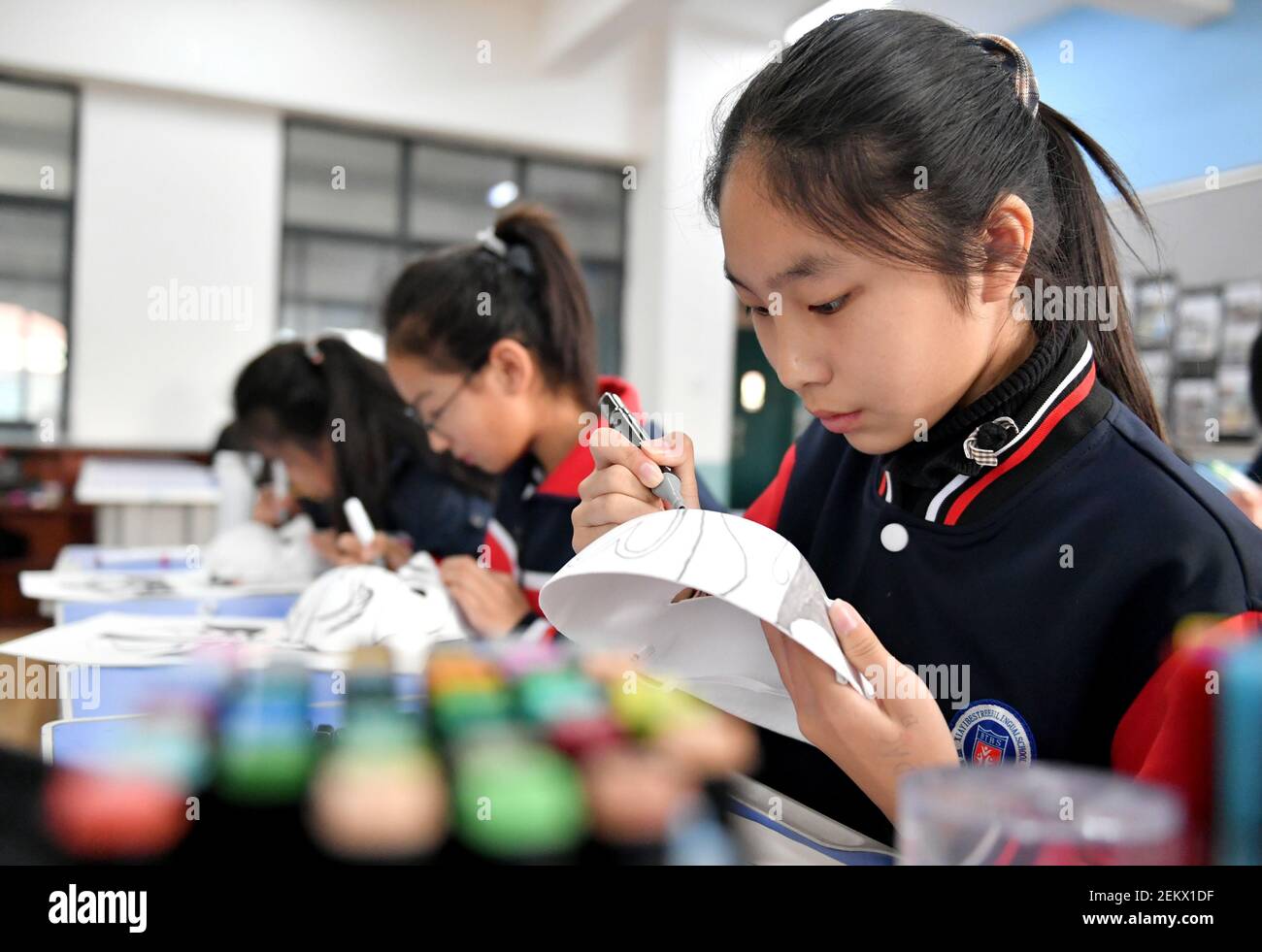 CHINA-Xiayi Bilingual School in Shangqiu city, Henan Province launched ...