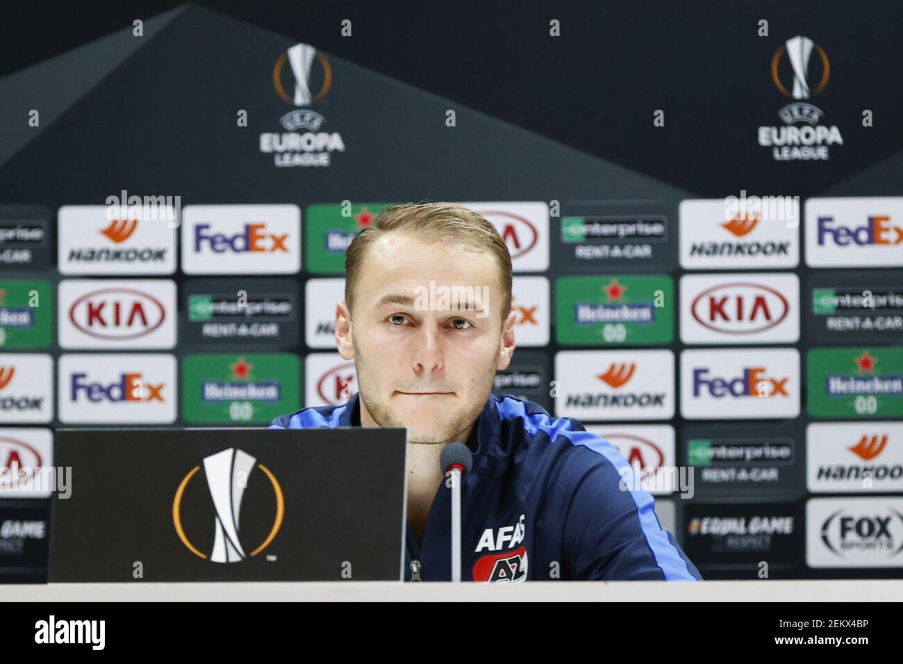 ALKMAAR , 30-10-2020 , AFAS Stadion , Dutch football , Europa League ...