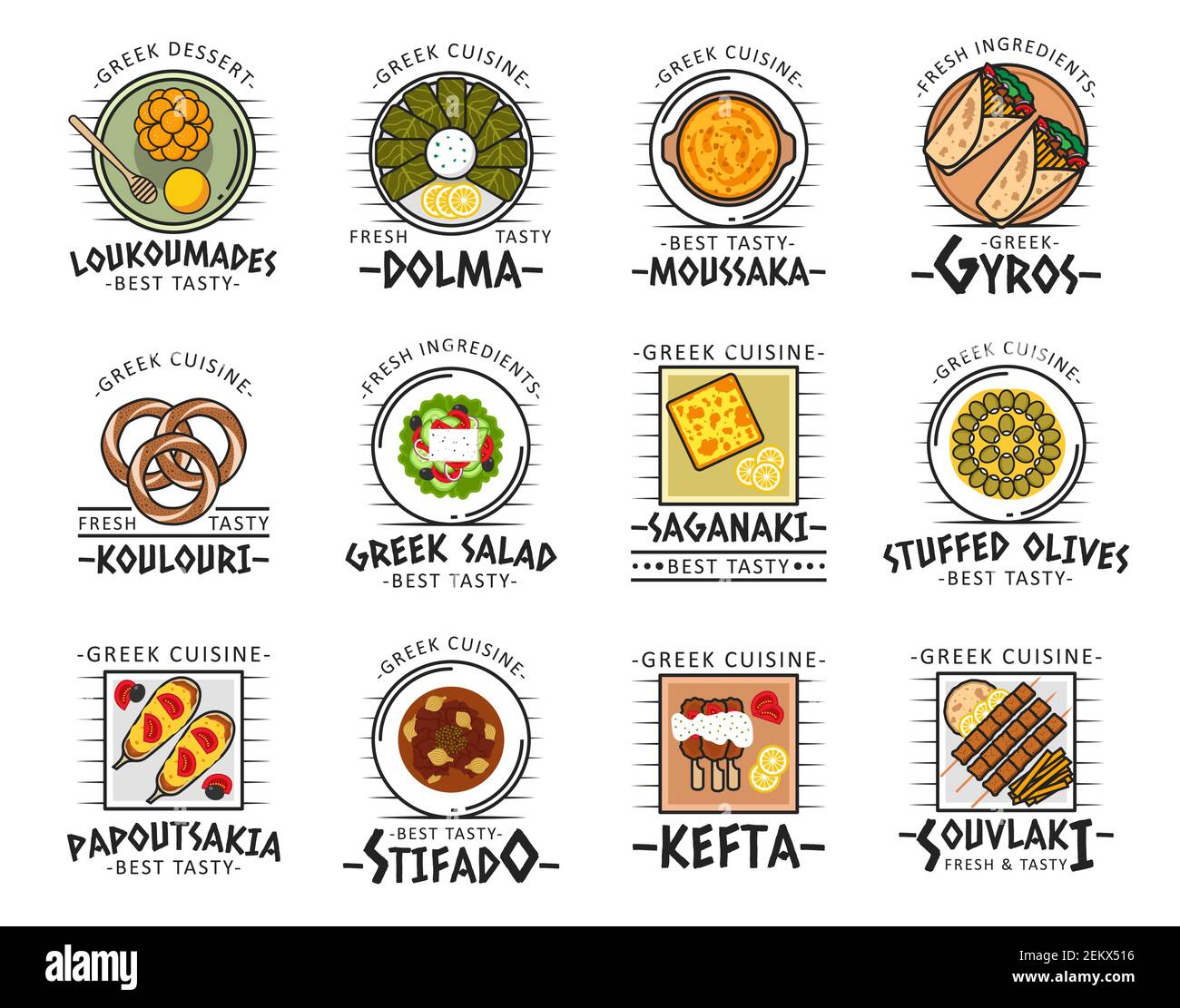Greek Restaurant Logo