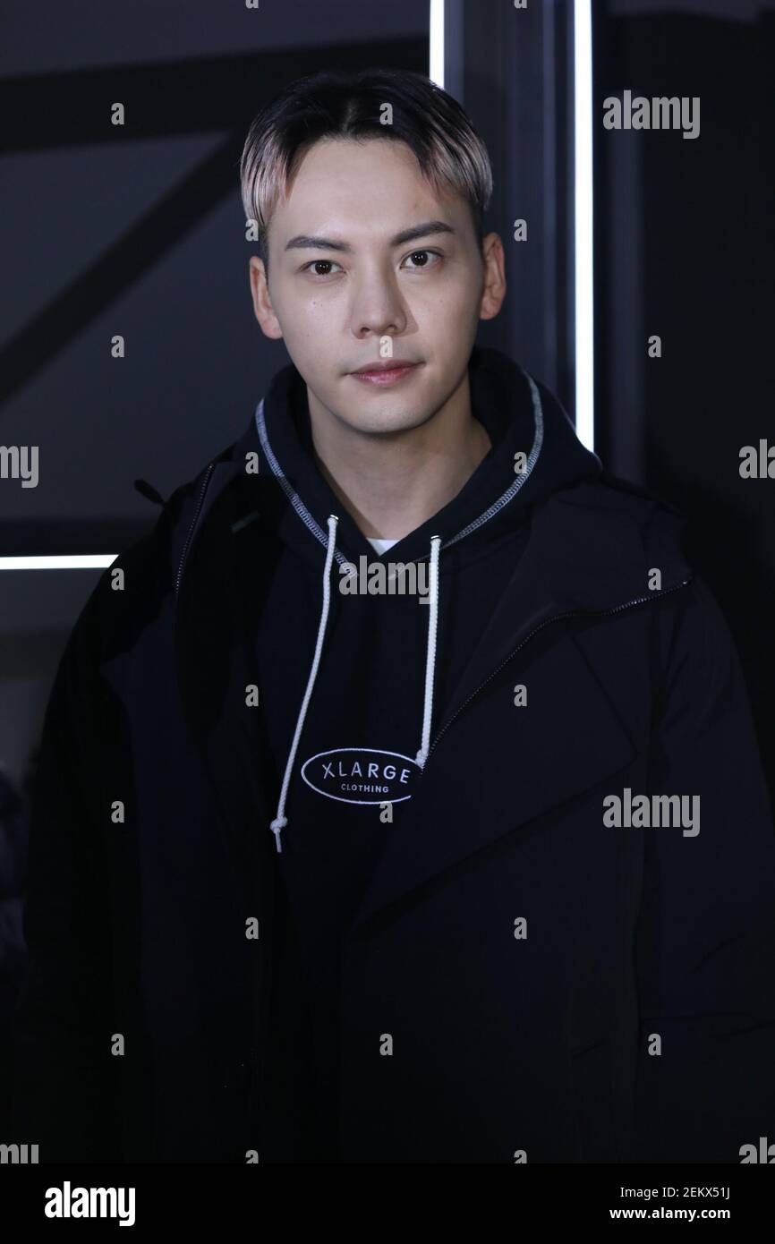 Hong Kong singer, dancer and actor William Chan Wai-ting stands for ...