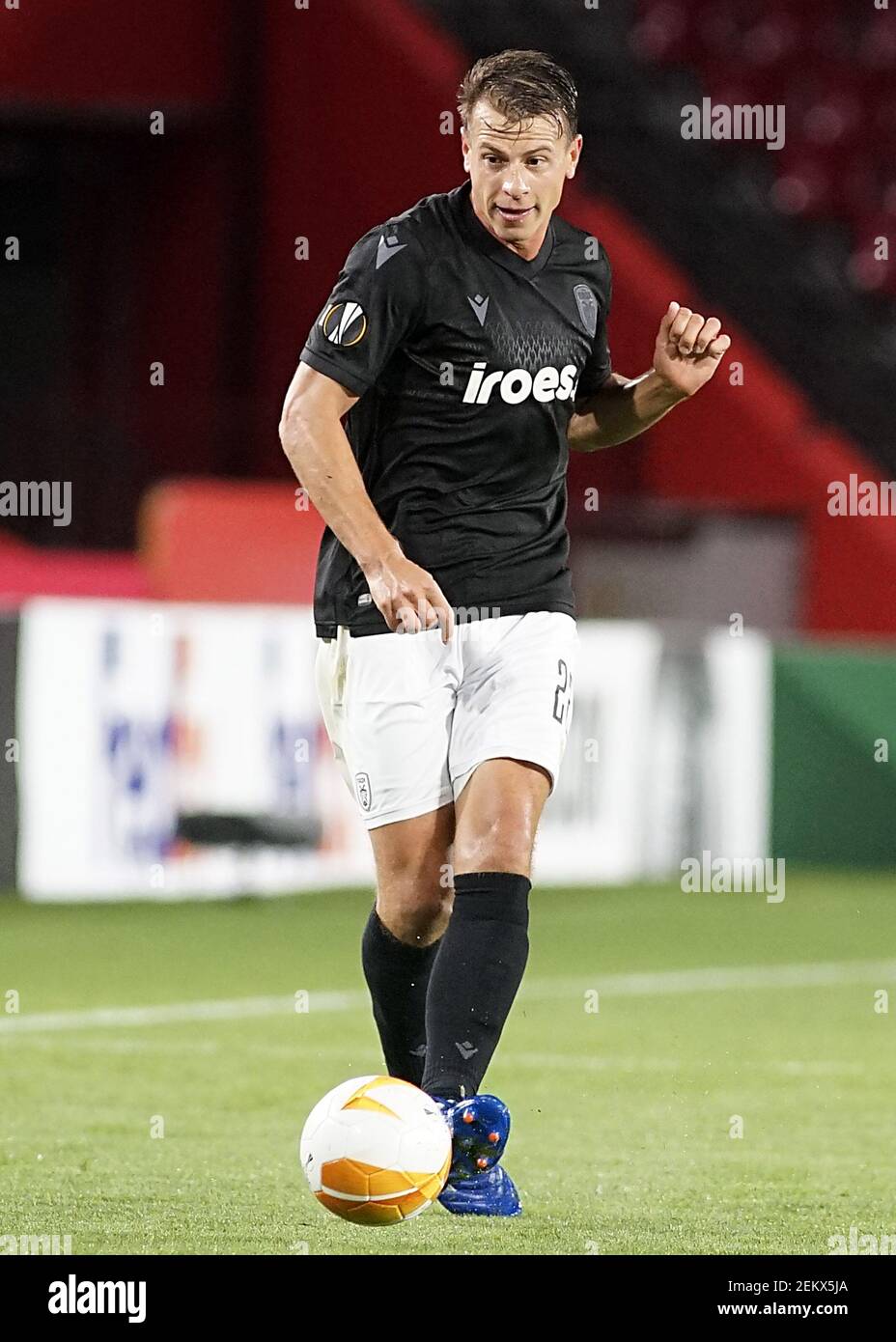 PAOK's Stefan Schwab during UEFA Europa League match. in Granada, Spain ...