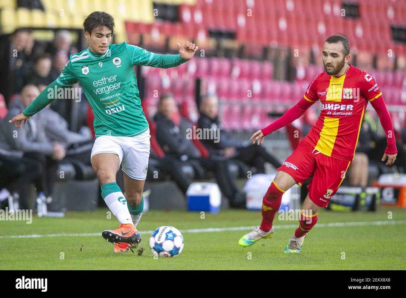 DEVENTER, Stadium De Adelaarshorst, 31-10-2020 , season 2020 / 2021 ...