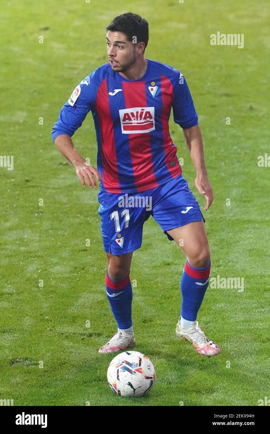 SD Eibar's Rafa Soares during La Liga match. in Eibar, Spain on October ...