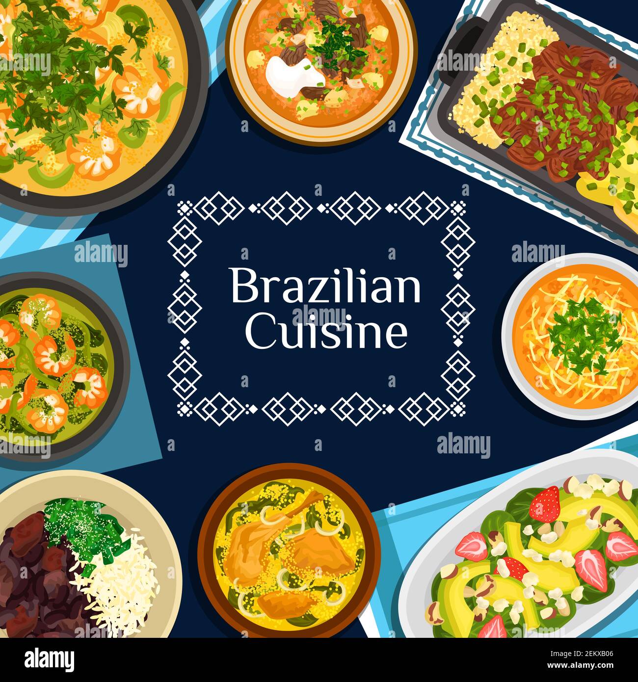 Moqueca de carne Stock Vector Images - Alamy