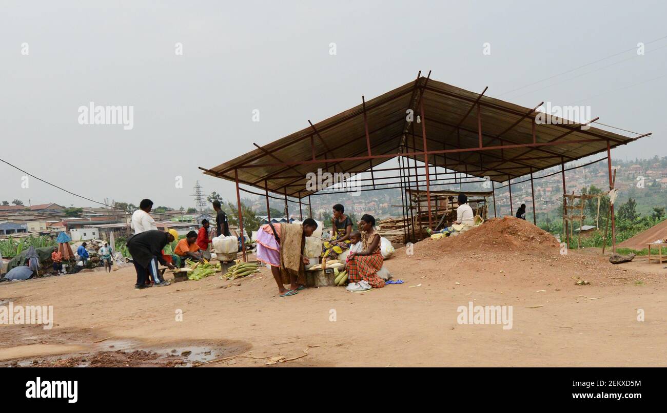 A small market in Kigali, Rwanda Stock Photo - Alamy