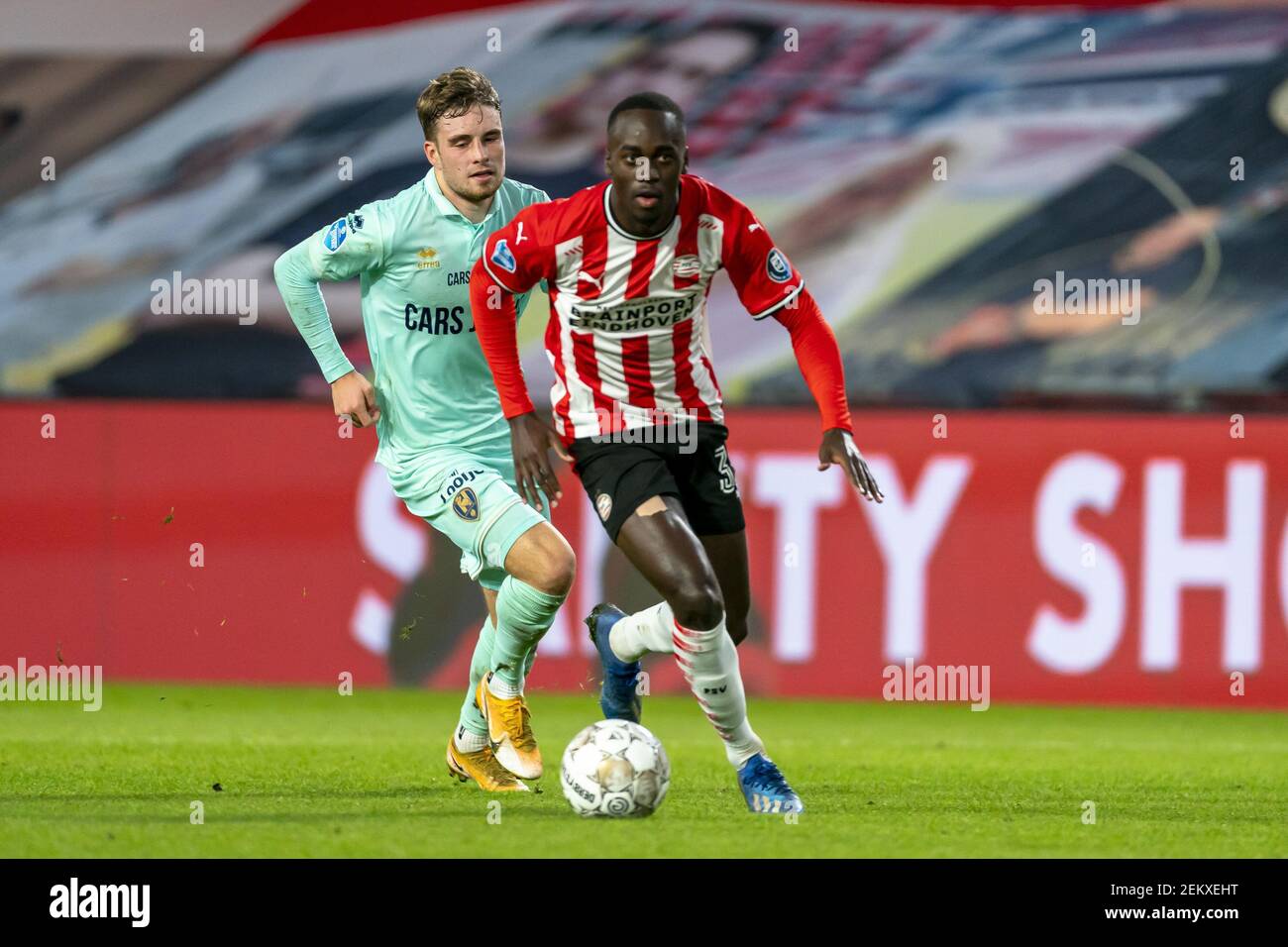 EINDHOVEN, Netherlands, 01-11-2020, football, Philips stadium, Dutch ...