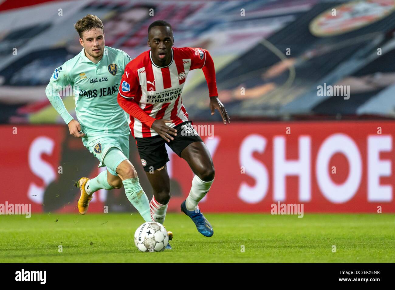 EINDHOVEN, Netherlands, 01-11-2020, football, Philips stadium, Dutch ...