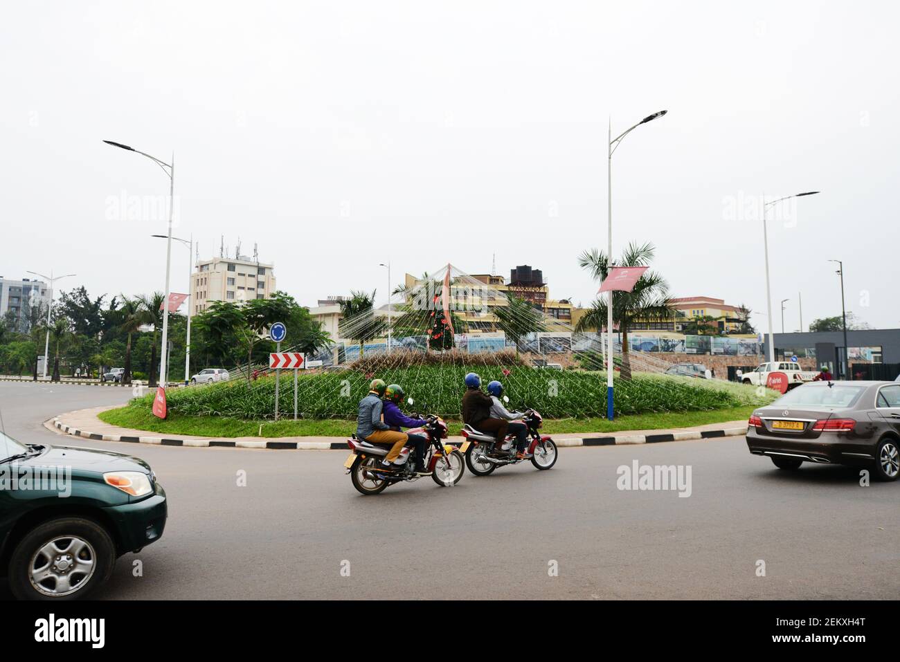 Kigali roundabout hi-res stock photography and images - Alamy
