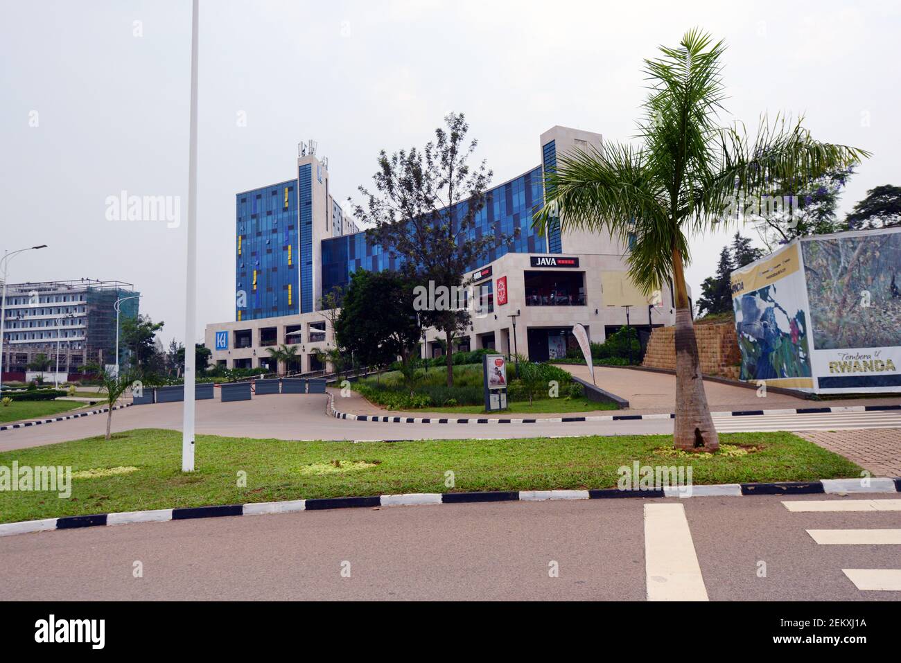 New modern buildings in Kigali's city center Stock Photo - Alamy