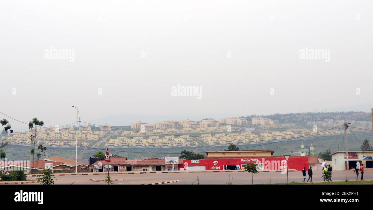 A view of Vision city near Kigali, Rwanda Stock Photo - Alamy